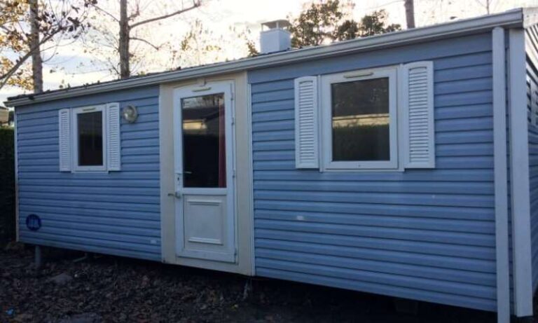 Mobile Home blue Mobicasas
